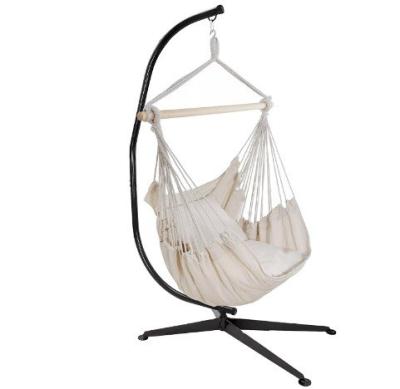China Living Room Single Chair Hammock Stand Metal Frame Lightweight Compact for sale
