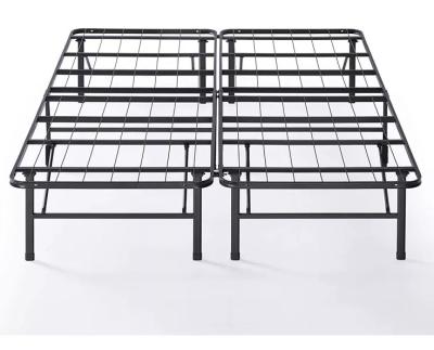 China Home Office Comfortable Modern Design Double Size Metal Bed Frame for Apartment for sale