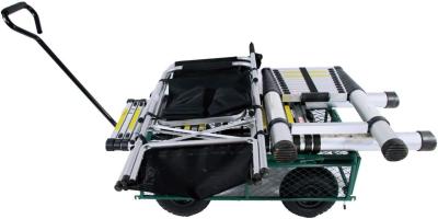 Cina 500 KGS Capacità di peso carrelli mobili a maglia a quattro ruote nel porto di Qingdao di carico in vendita