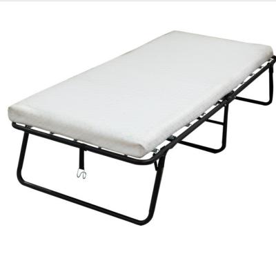 China Metal Iron Frame Foldable Single/Twin Canopy Bed for Space-Saving in Hotels and Home for sale