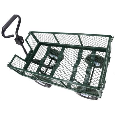 中国 青島港 荷乗 重荷 芝生 庭園 庭園 トロッリー ワゴン カーテ 屋外デザイン 販売のため