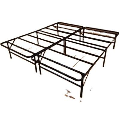 China Queen Metal Platform Folding Bed Frame Save Space and Easily Portable for Twin Xl Size for sale