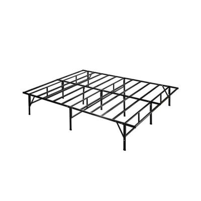 China Queen Metal Platform Folding Bed Frame Save Space and Easily Portable for Twin Xl Size for sale
