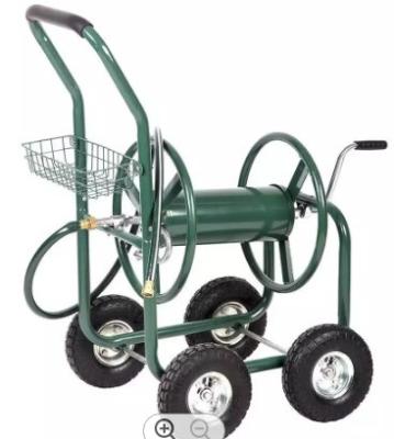 중국 19LBS 중량 정원 야드 물 심기 Hose Reel Cart 두 바퀴 기동성 판매용
