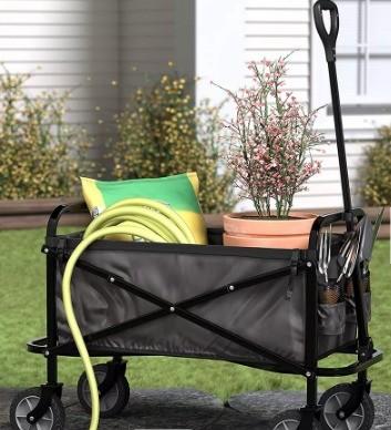 중국 4륜 정원 블랙 스포츠 확장 된 바리온 철 프레임 및 쉬운 기동성 판매용