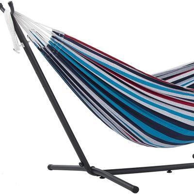 중국 야외 스윙 베드 저장용 휴대용 가방과 맞춤형 색상 스탠드와 함께 듀얼 망카 의자 판매용