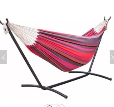 Cina 300LBS Capacità Portatile Free Standing Double Hammock Stand con stile di design moderno in vendita