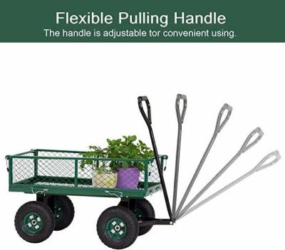 Китай Циндао Порт загрузка газона садового троллейбуса тележка с многофункциональным дизайном продается