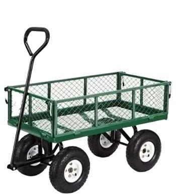 Китай Циндао Порт загрузка газона садового троллейбуса тележка с многофункциональным дизайном продается