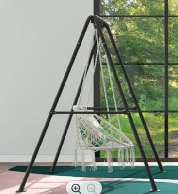 China Customized Color A Shape Hanging Chair Hammock Stand for Versatile Outdoor and Indoor for sale