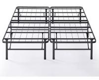 China Foldable Smartbase Compack Mattress Foundation Metal Bed Frame for Customer's Request for sale