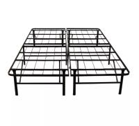 China Foldable Smartbase Compack Mattress Foundation Metal Bed Frame for Customer's Request for sale