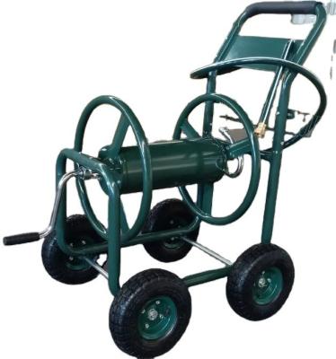 중국 청다오에서 간편한 휴대용을 위해 내구성있는 4륜 정원 Hose Reel 카트 판매용