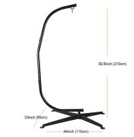 China Customized C Type Hammock Stand Stable Operation Corrosion Proof for sale