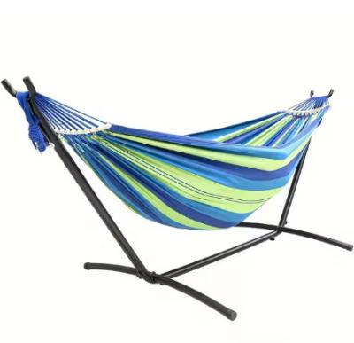 China Upgrade Your Relaxation Experience with Wrought Iron Hammock Stand Package Includes Hammock Swing Chair for sale