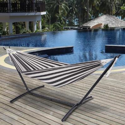 China Upgrade Your Relaxation Experience with Wrought Iron Hammock Stand Package Includes Hammock Swing Chair for sale