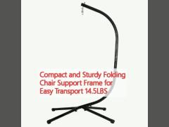 Compact en stevig opvouwbaar stoelondersteuningsframe voor gemakkelijk vervoer 14,5 lbs