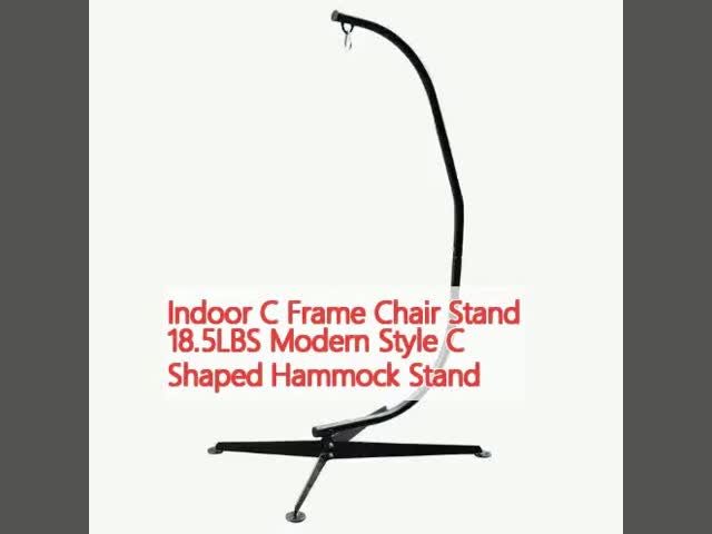 Cadeira interior de estrutura C 18.5LBS Modern Style C em forma de hamaca