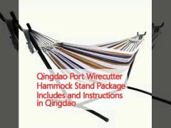 Qingdao Port Wirecutter Hammock Stand Package Includes and Instructions in Qingdao