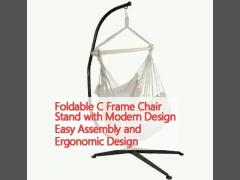Opvouwbare C-frame stoelstand met modern ontwerp Gemakkelijk monteren en ergonomisch ontwerp