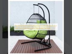 Relaxing Hammock Swing Chair in Customized Color with Iron Tube Frame and Hardware Package