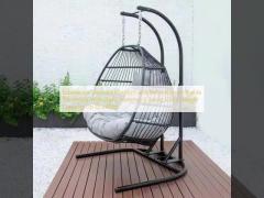 Ervaar ultieme comfort ontspanning brede hangmat met stand hangmat schommelstoel gewichtscapaciteit tot 200 kg