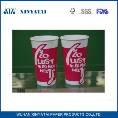 Cina Biodegradabile personalizzate Paper Cups 8 once monouso tazze di caffè per Cold Drink in vendita