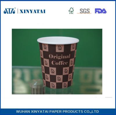 Cina La stampa di Flexo ha personalizzato le tazze di tè a parete semplice della carta delle tazze di carta 7oz 210ml di logo in vendita