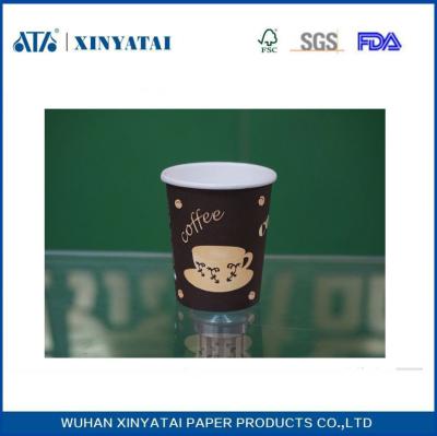 Cina 2,5 oncia 70ml stampa sveglia personalizzato monouso di carta tazze di caffè a parete singola / doppia parete in vendita