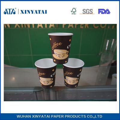Cina 7,5 OZ ha personalizzato i vari colori delle tazze di carta della carta a parete semplice di Sun in vendita