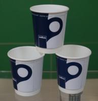 China Custom Disposable Coffee Cups PE Coating Paper Offset Flexo Printing for sale