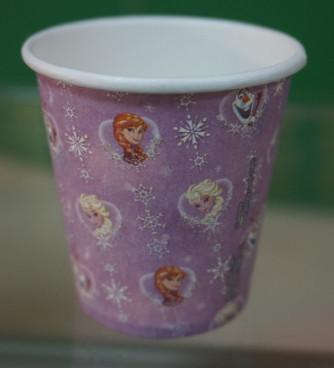 China Copos de papel descartáveis de parede do tamanho pequeno os únicos forram a prova de copos para a bebida 3oz à venda
