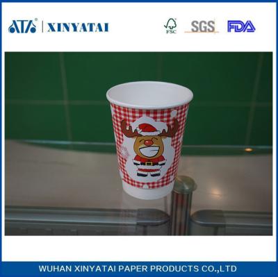 Cina 400ml ha isolato le tazze di caffè di carta con le coperture/tazze di caffè di carta doppie in vendita