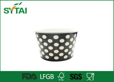 Cina il gelato della carta 520ml foggia a coppa le tazze doppie stampate logo su ordinazione in vendita