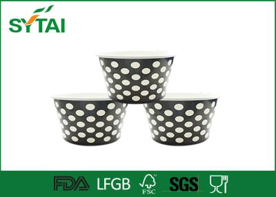 Cina il gelato della carta 520ml foggia a coppa le tazze doppie stampate logo su ordinazione in vendita