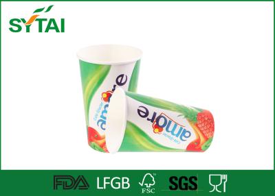 Cina Tazze di carta concimabili isolate 4oz tazze di carta del gelato da 120 ml all'ingrosso in vendita