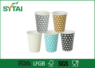 Cina 12oz 400ml ecologici Carta Riciclata tazze, biodegradabile carta singola parete Tazze di caffè in vendita