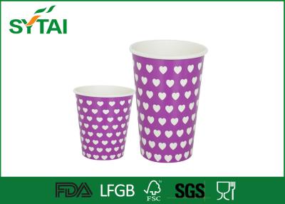 Cina 12oz 400ml ecologici Carta Riciclata tazze, biodegradabile carta singola parete Tazze di caffè in vendita