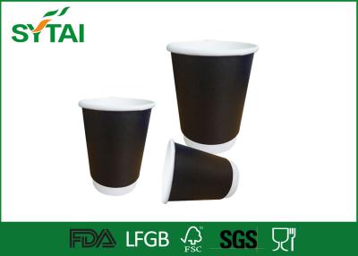 Cina 10oz Brown Kraft Bicchieri di carta per caffè, doppia parete di carta Espresso Coppe in vendita