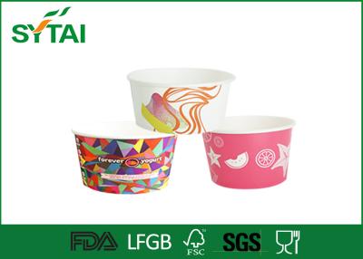 Cina Il PE ha ricoperto l'abitudine eliminabile delle tazze del gelato stampato di logo in vendita