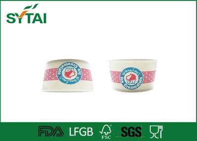 Cina Yogurt della pasta di cellulosa di Riginal/tazze di carta gelato personalizzabili in vendita
