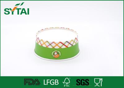 China FDA/GV/ISO9001 personalizou os copos de papel do gelado que imprimem para frutos à venda