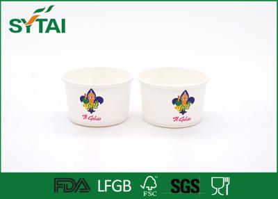 Cina La dimensione di 6 Oz 240 ml del Libro Bianco di gelato amichevole eco- eliminabile foggia a coppa impermeabile in vendita