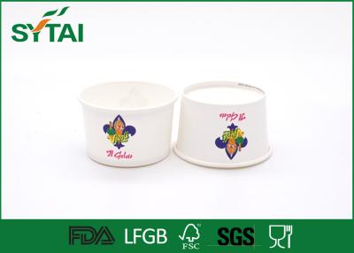 Cina La dimensione di 6 Oz 240 ml del Libro Bianco di gelato amichevole eco- eliminabile foggia a coppa impermeabile in vendita