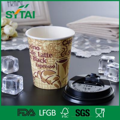 Cina Le tazze di carta a parete semplice eliminabili con PE biodegradabile filmano i materiali in vendita