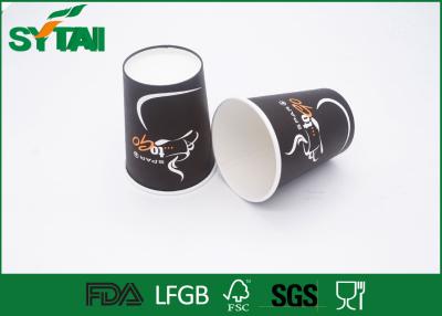 Cina Tazze di caffè eliminabili stampate abitudine 7 colori per la bevanda calda, carta del commestibile in vendita