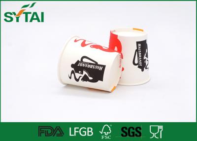 Cina le tazze di carta della bevanda calda di 12Oz 90mm, abitudine hanno stampato le tazze asportabili del caffè con i coperchi in vendita