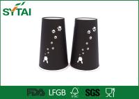 China Take Out Single Wall Paper Cups With Flexo / Offset Printing , Disposable Drinking Cups for sale