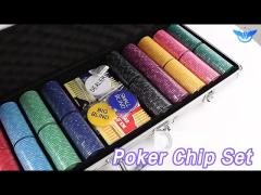 EPT Poker Chip Set 10g 500 Pcs Ceramics Waterproof Colorful Customized
