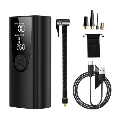 China Smart Digital Tire Pump With Auto Shut-Off 6000mAh Air Compressor Tyre Inflator for sale